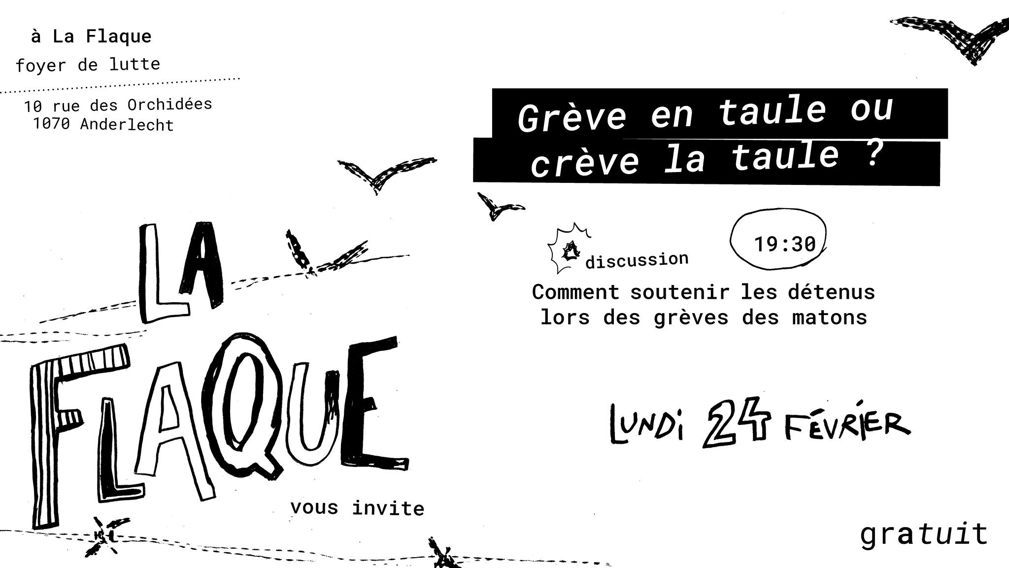 Discussion / Grève en taule ou crève la taule? - ZIN TV