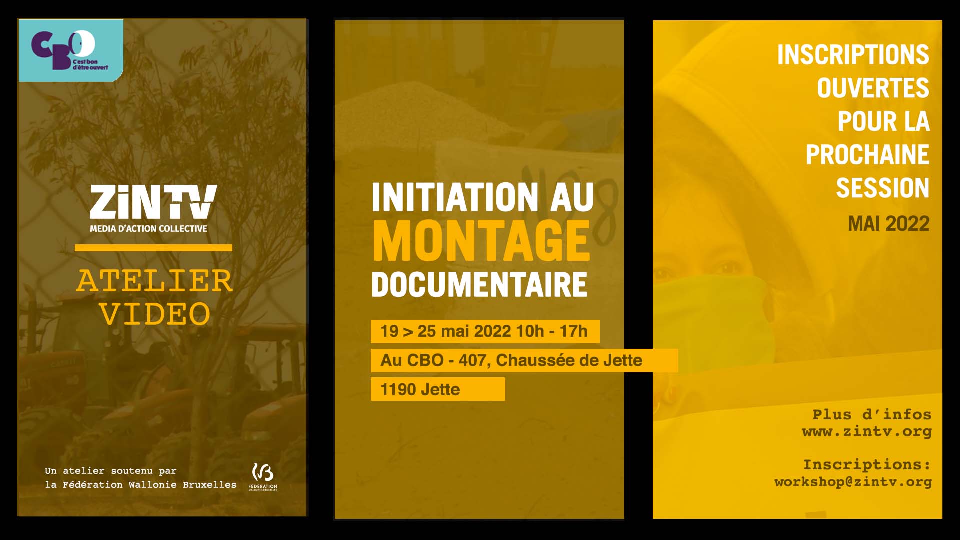 ATELIER VIDÉO // Initiation au montage documentaire : - ZIN TV